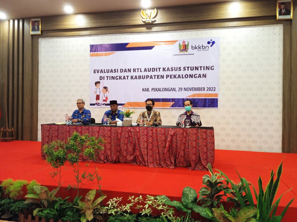 Rapat Evaluasi dan Tindak Lanjut Audit Kasus Stunting, Wabup Pekalongan: Kasus Stunting Turun ...
