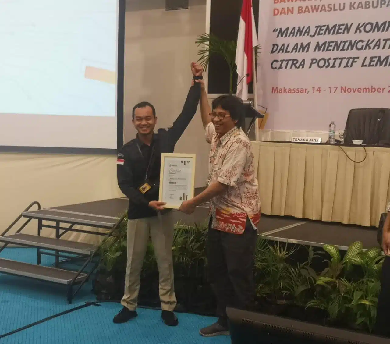 Humas Bawaslu Pekalongan Raih Penghargaan Terbaik 1 Kategori Produksi Video Pendek Berbasis ...