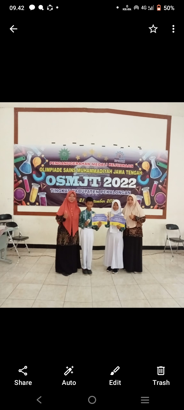SD Muhammadiyah Kesesi Raih 2 Medali Emas OSMJT – Radar Pekalongan ID