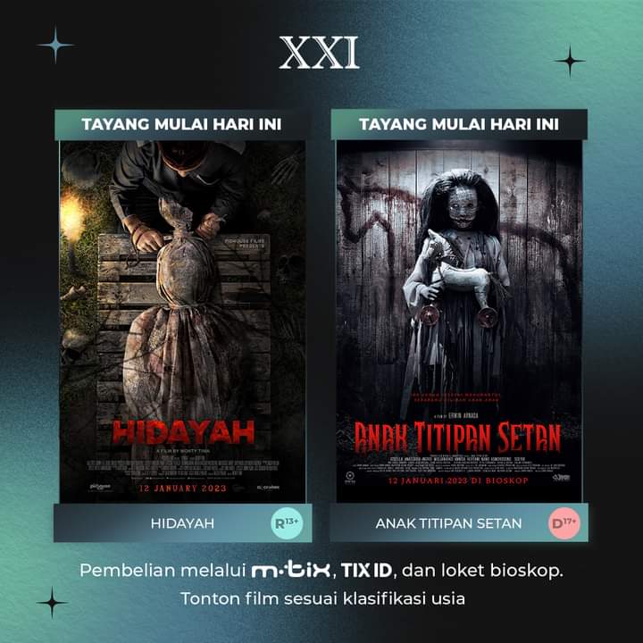 Film Hidayah Hingga Anak Titipan Setan Masih Ada di Bioskop Pekalongan ...