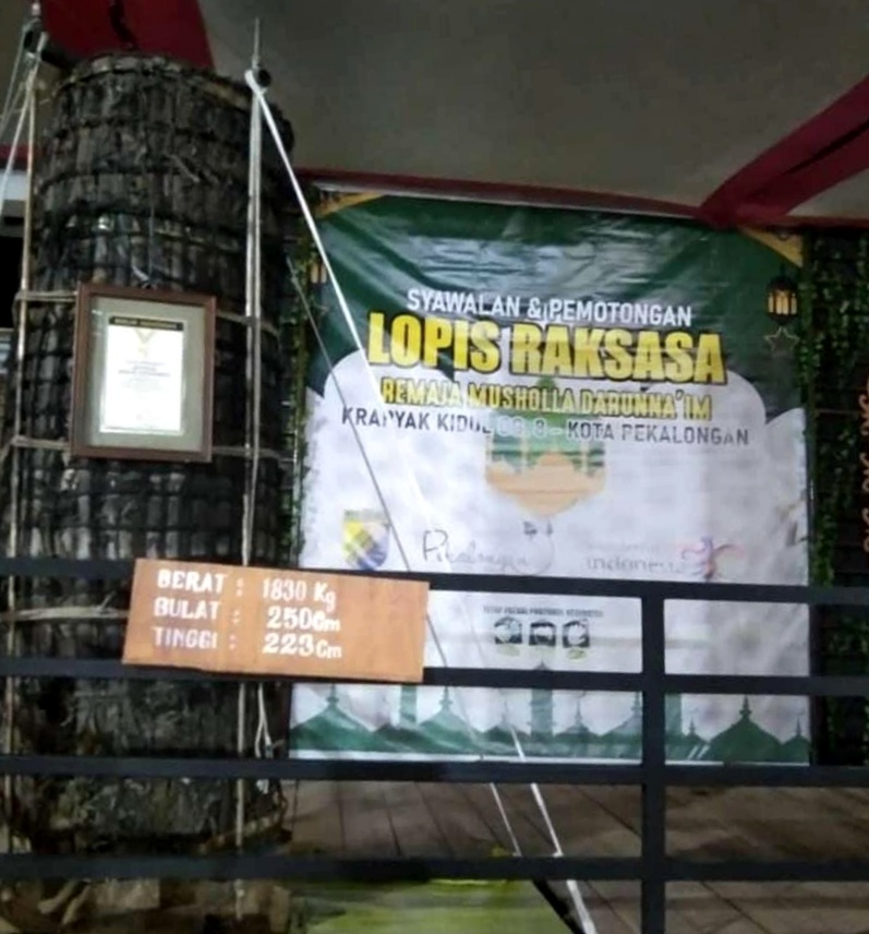 Lopis Raksasa Seberat 1.830 Kg Bakal Meriahkan Tradisi Syawalan di ...