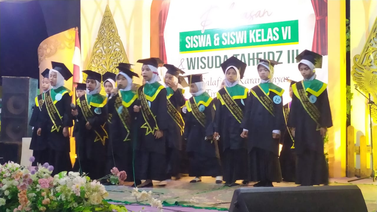 MI Salafiyah Karanganyar Tirto Gelar Pelepasan Siswa Kelas 6 dan Wisuda Tahfidz Quran – Radar ...
