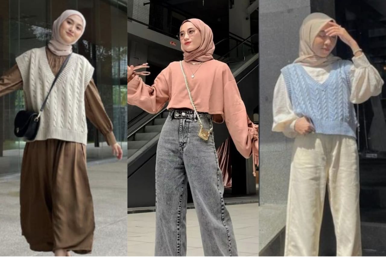 Anti Norak! Ini 5 Ide Padu Padan Crop Top Buat Kamu yang Berhijab ...