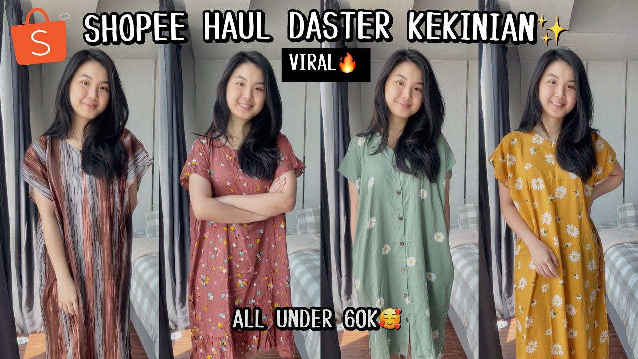 5 Model Daster Kekinian Murah, Rahasia Tampil Cantik, Bahan Adem, di ...