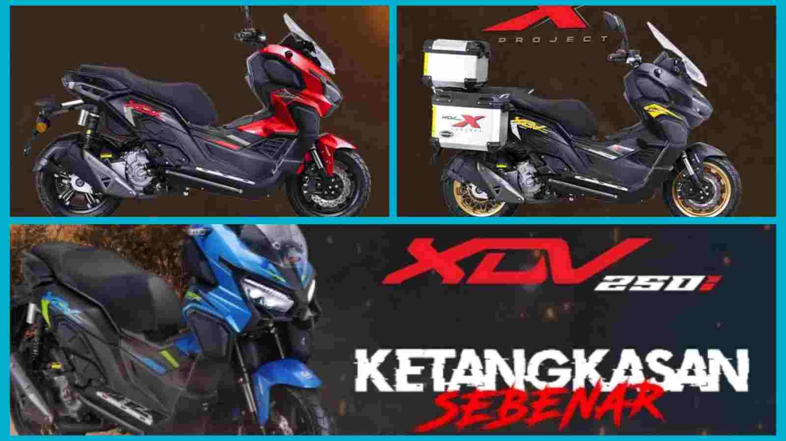Pilihan Warna Motor Matic XDV 250i yang Siap Kamu Ajak Petualang, Pasti ...