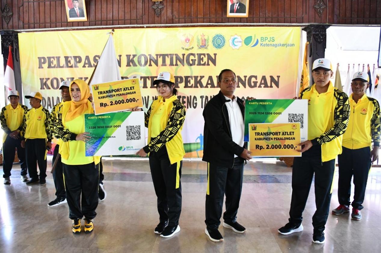 Kontingen Porprov 2023 Kabupaten Pekalongan Dilindungi BPJS ...