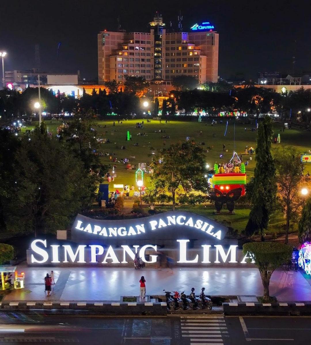 4 Fasilitas dan Wahana Simpang Lima Semarang, Pilihan Wisata Asyik dan ...