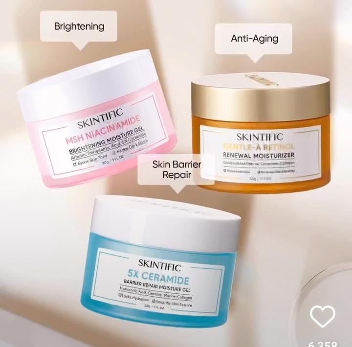 Mengenal 5 Varian Moisturizer Skintific, Solusi Semua Permasalahan ...