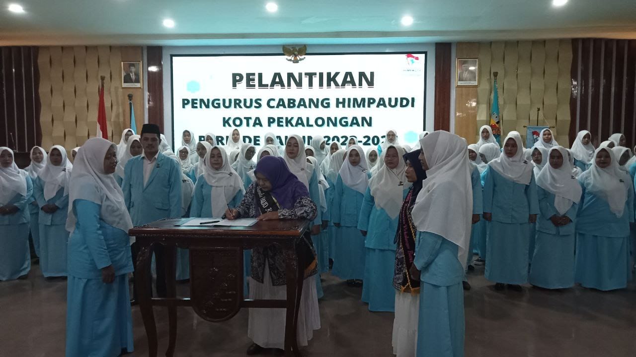72 Pengurus Cabang Himpaudi se-Kota Pekalongan Dilantik, Wawalkot ...