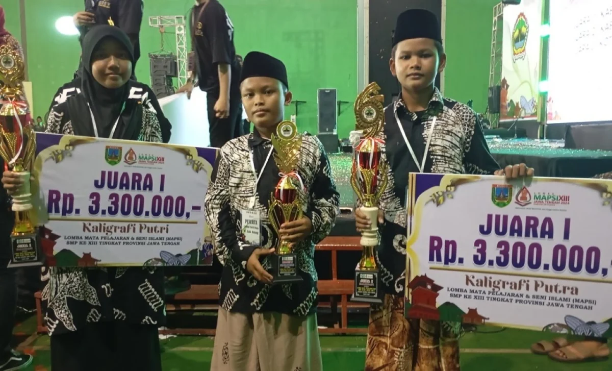 Kontingen Batang Raih Tiga Gelar Juara di Lomba MAPSI Provinsi Jateng ...