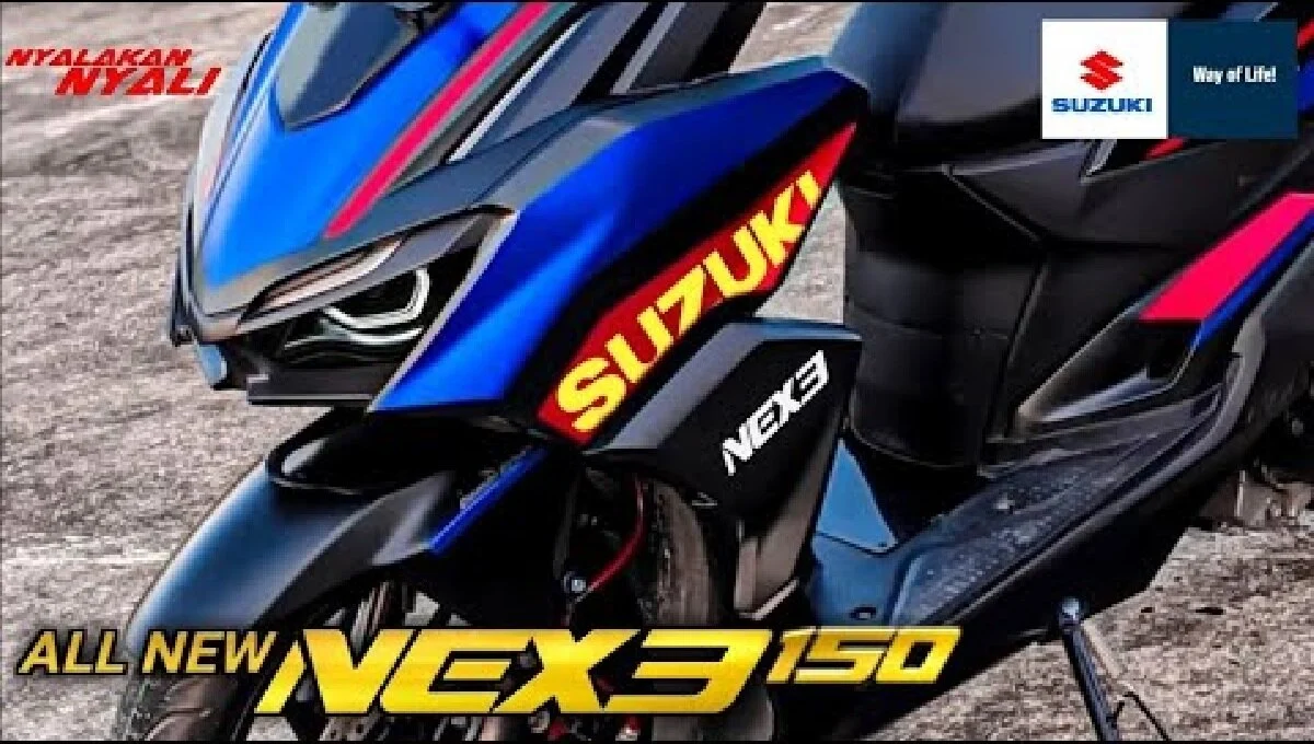 Super Keren! New Suzuki Nex 3 Generasi Baru 150cc 2025 Resmi Mengaspal ...