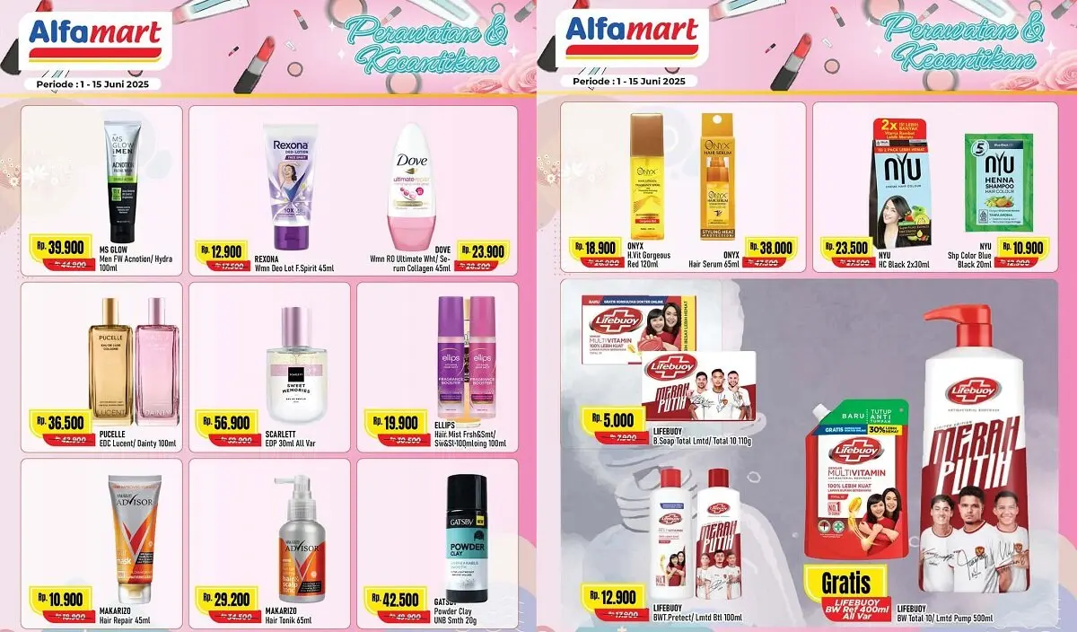 PROMO GILA! Diskon Perawatan Tubuh dan Kosmetik Alfamart Pekalongan ...
