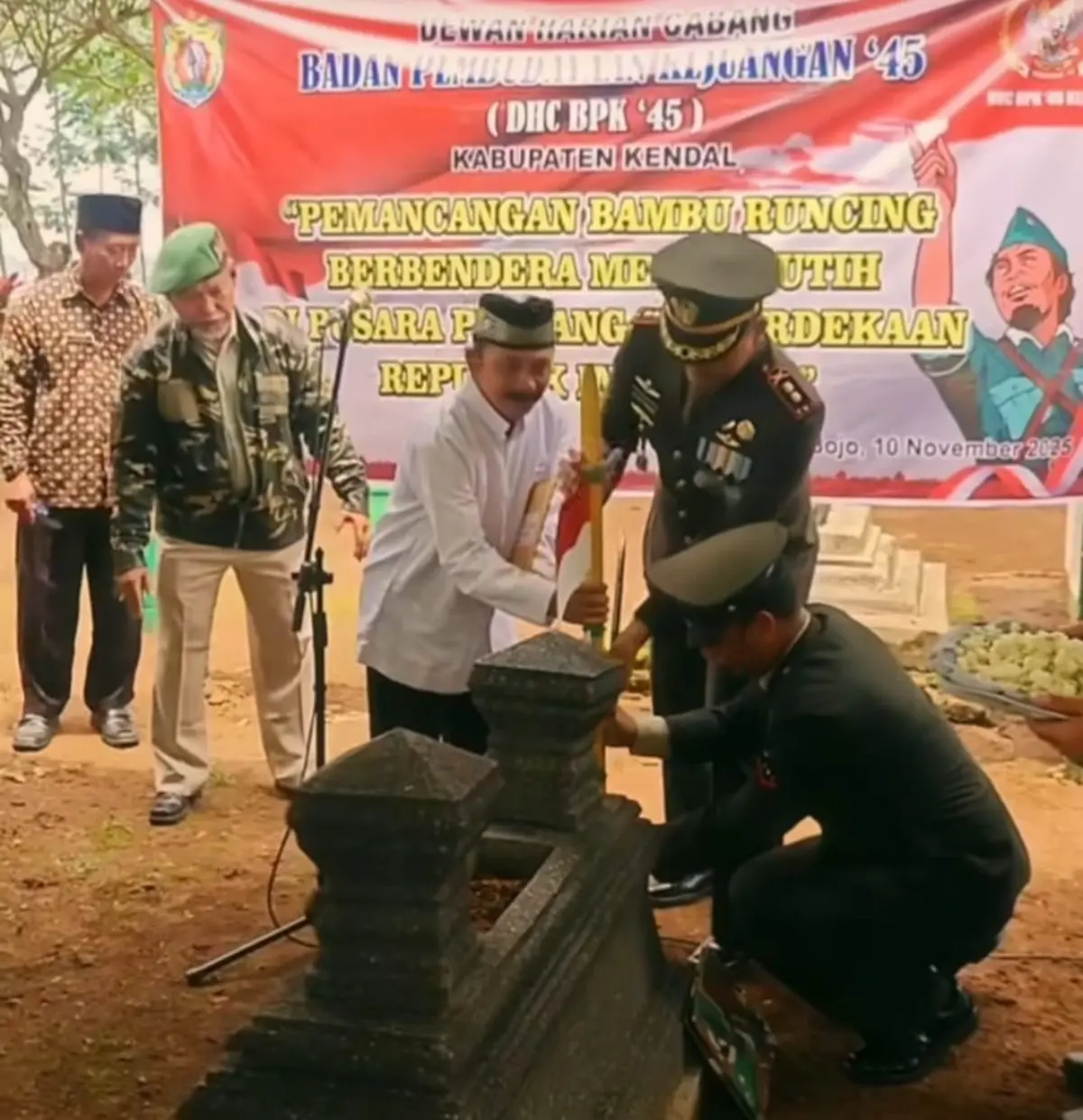 Peringati Hari Pahlawan, Kodim dan Pemkab Kendal Canangkan Bambu ...