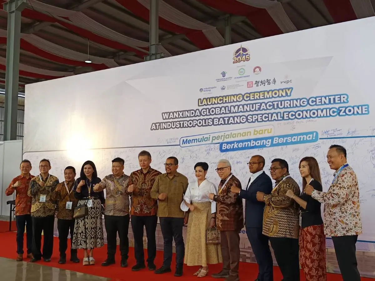 Wanxinda Resmi Beroperasi di KEK Batang, Investasi Rp 2,6 T Dorong ...